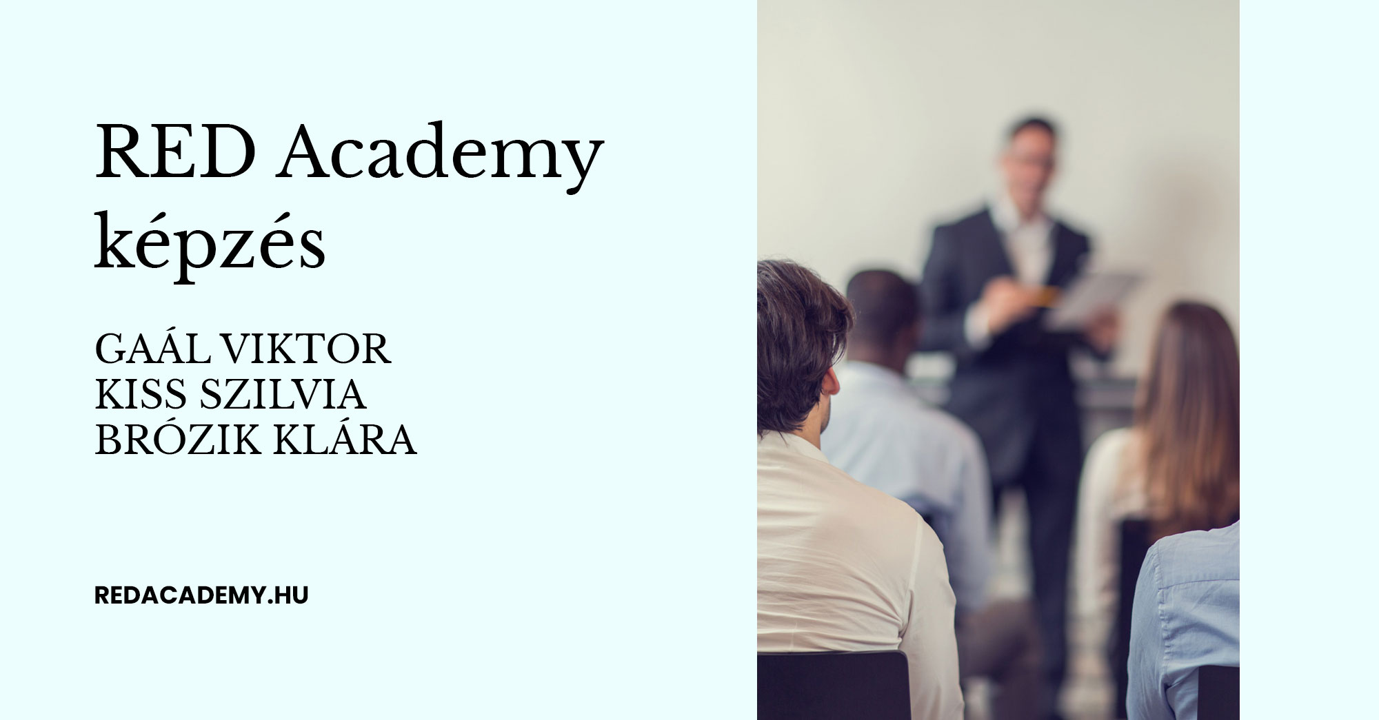 RED Academy képzés - RED Academy